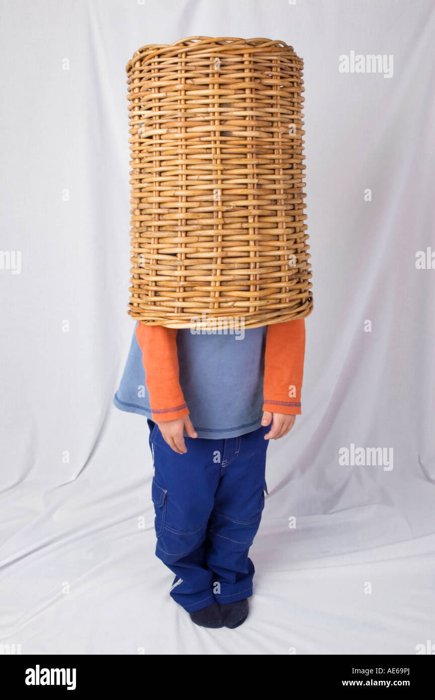 Basket in head hi-res stock photography and images - Alamy