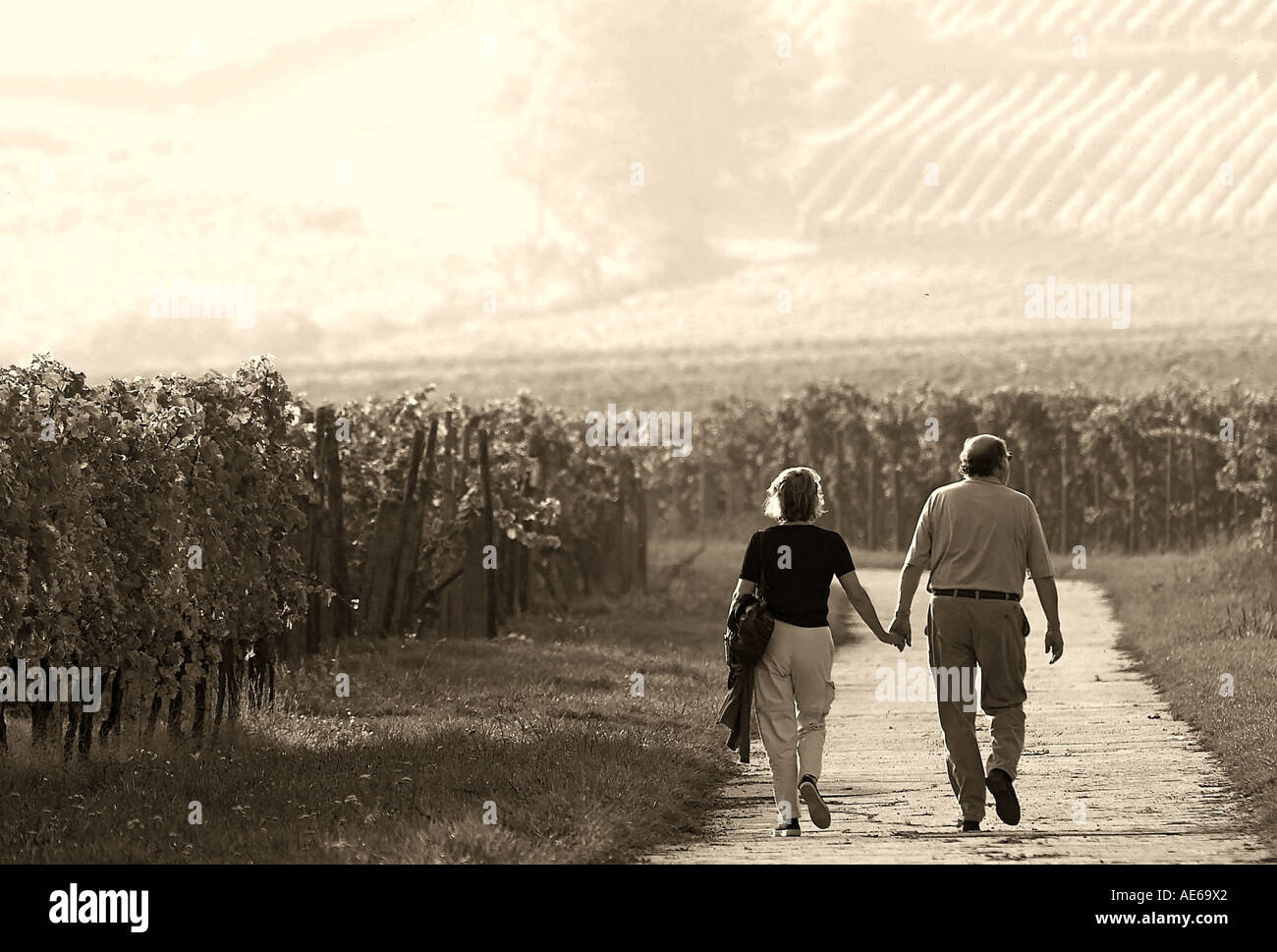 Hand in hand Stock Photo - Alamy