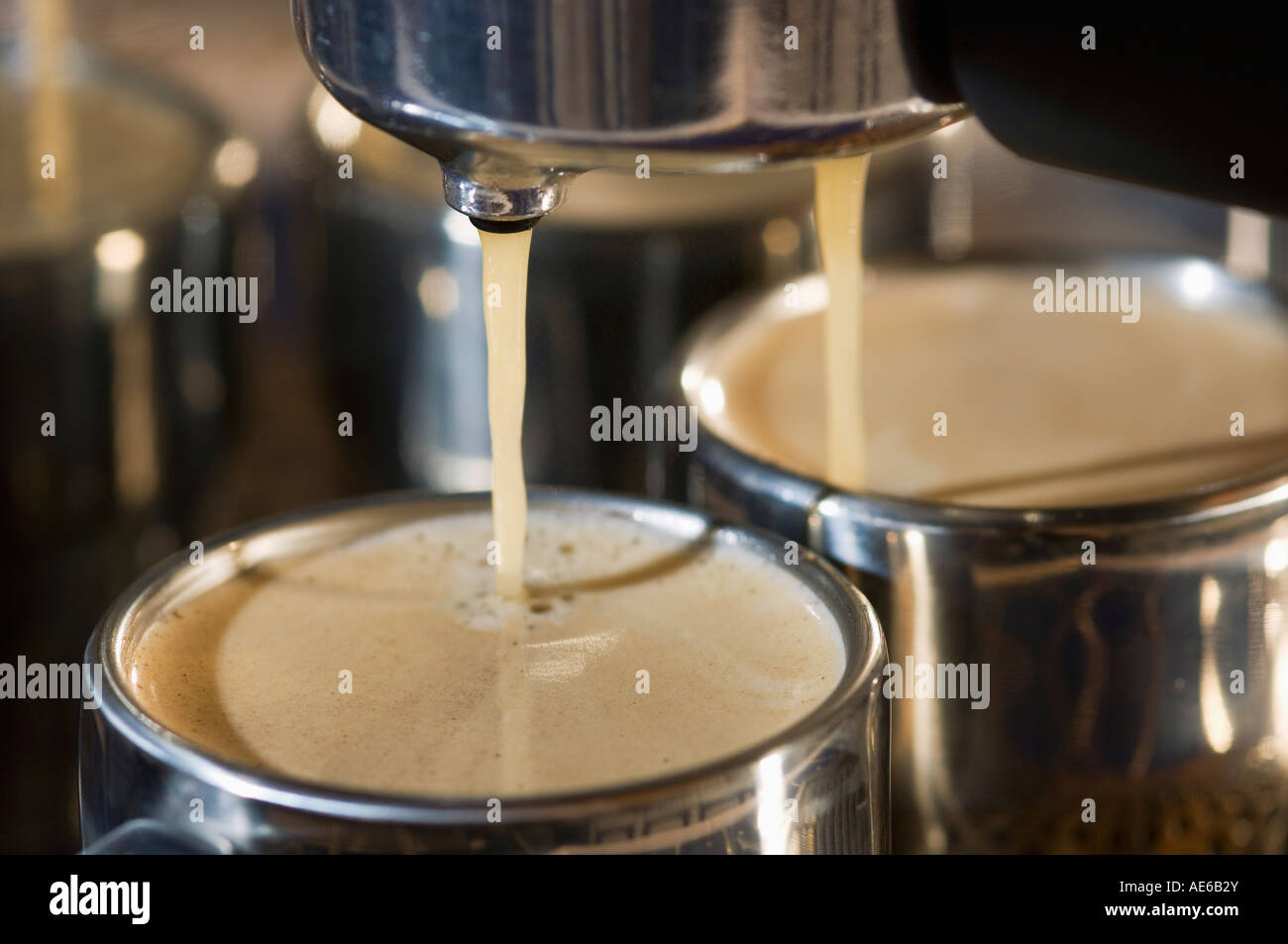 Making shots of espresso hi-res stock photography and images - Alamy