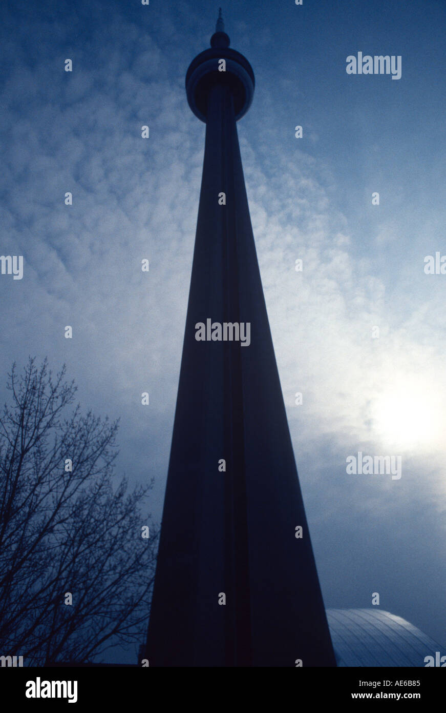CN Tower in winter Stock Photo - Alamy