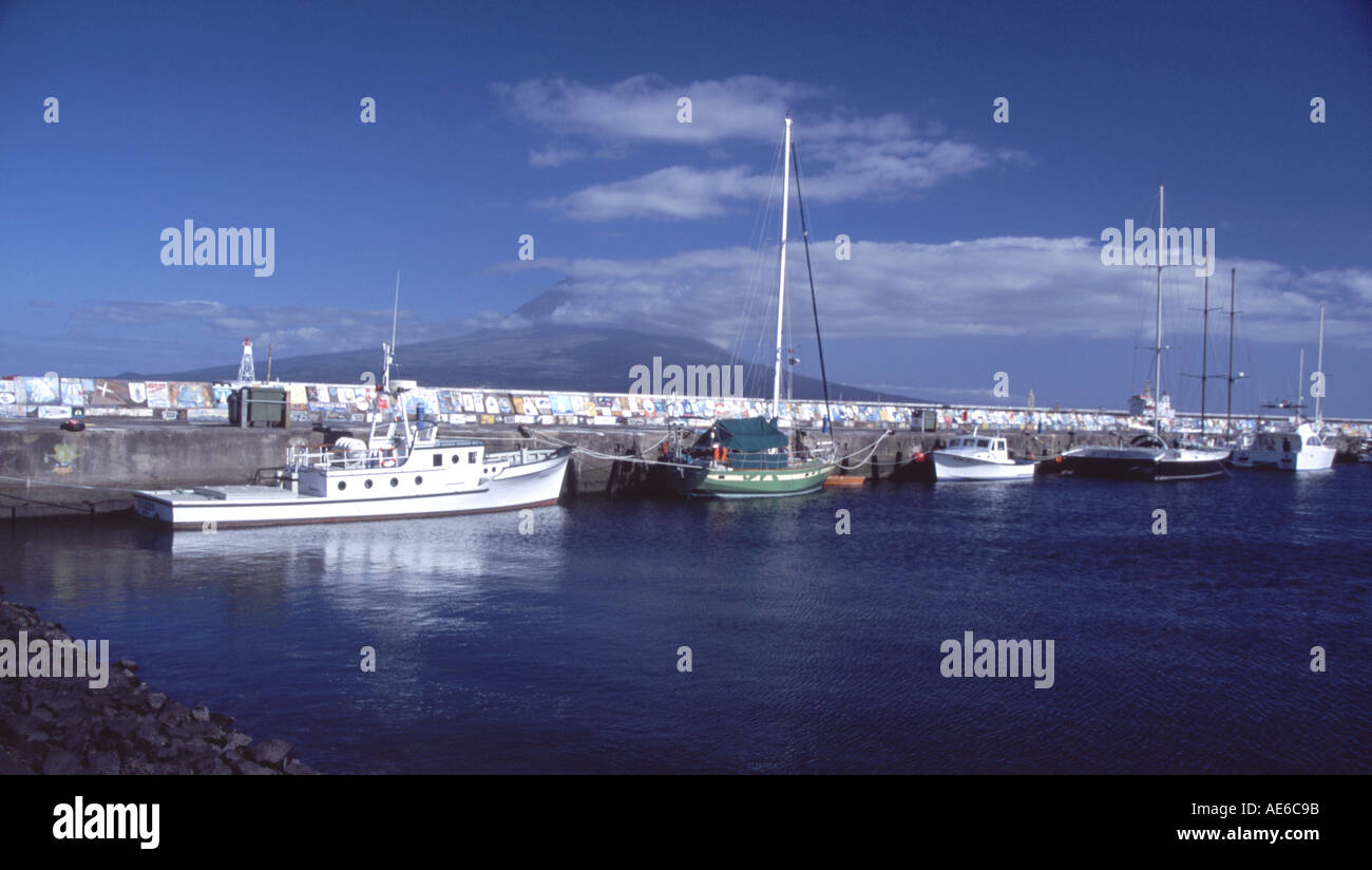 Horta azores pico mountain hi-res stock photography and images - Alamy