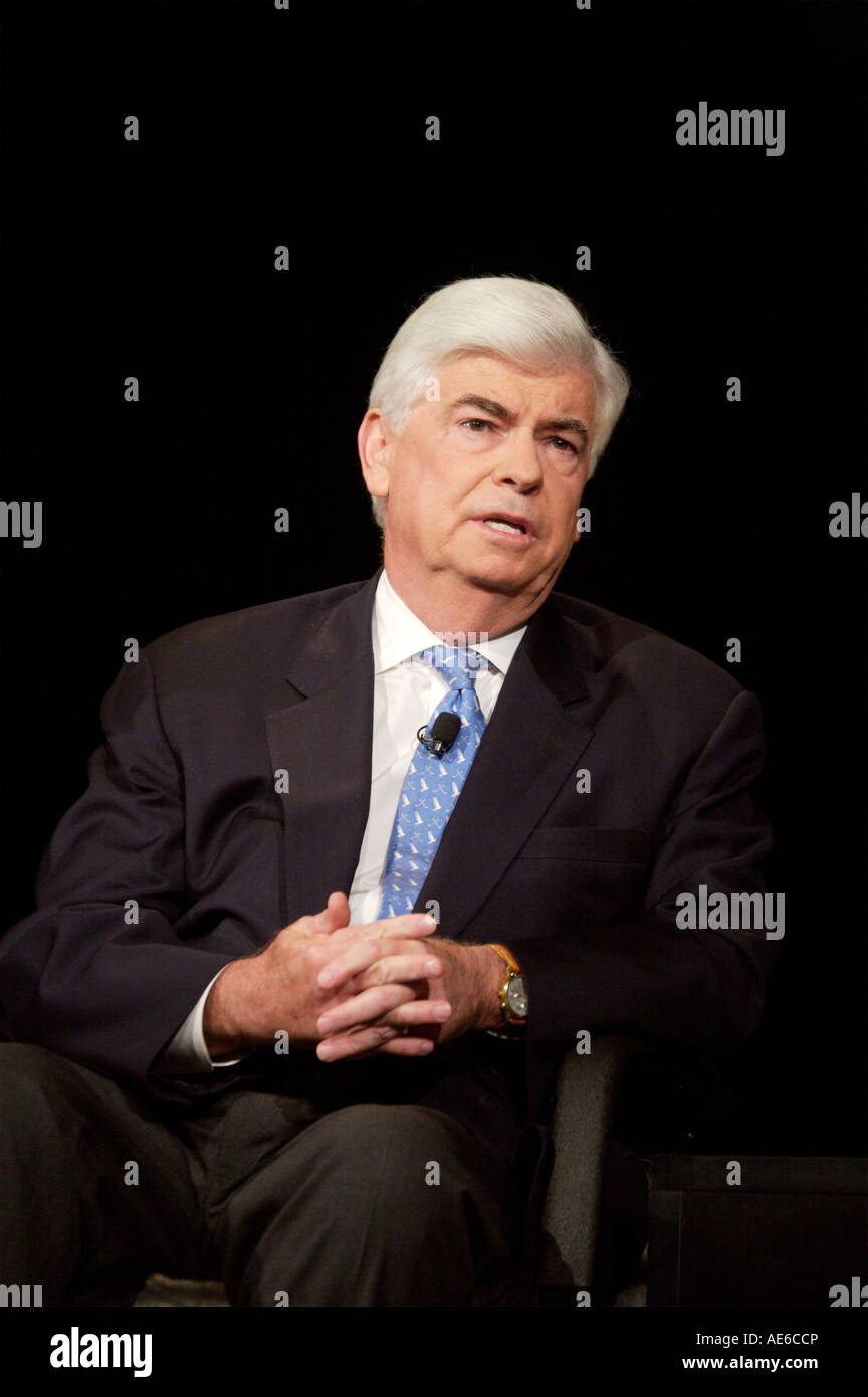 Connecticut Senator Christopher Dodd at YearlyKos 2007 presidential ...