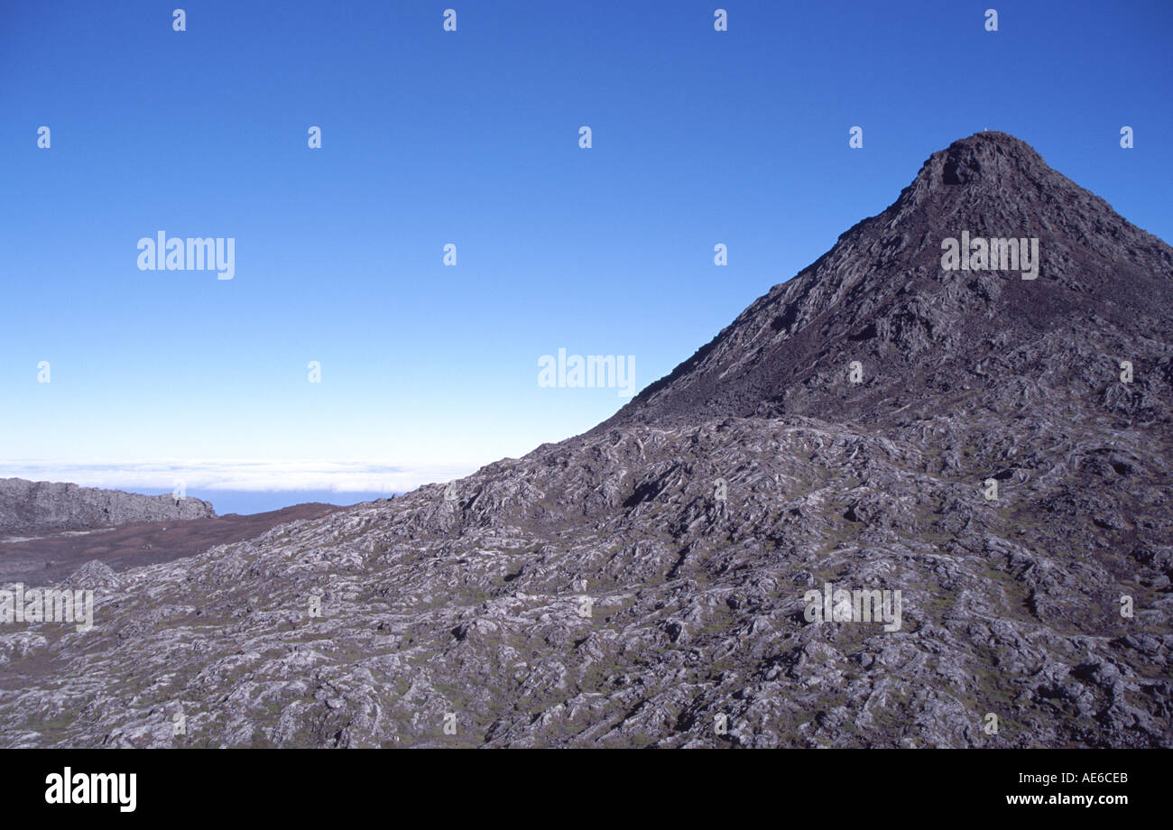 Summit of Pico Stock Photo - Alamy
