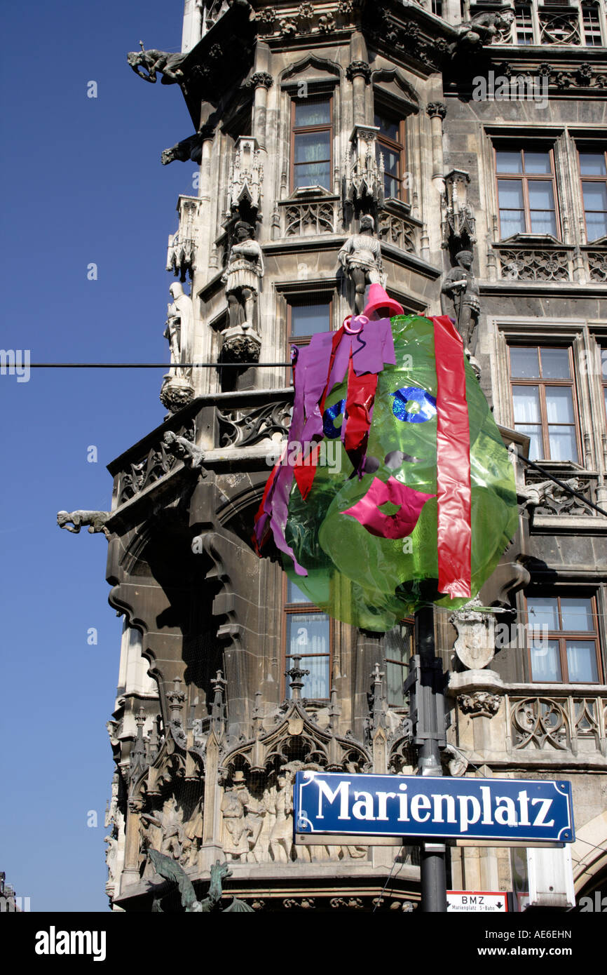 Fasching in Munich at the Marienplatz, Bavaria, Germany. Photo by Willy ...