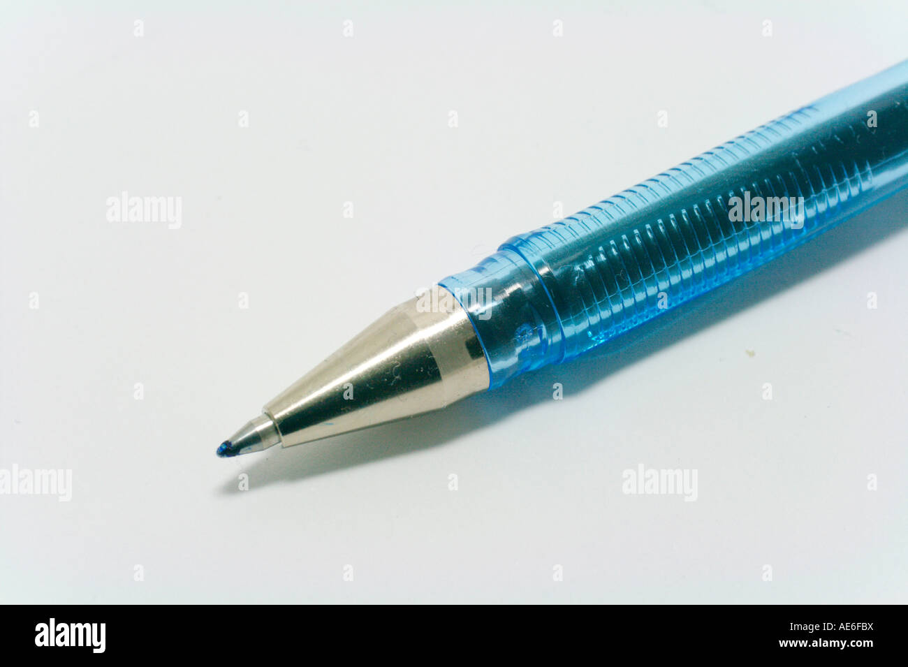 Pen tip on white background Stock Photo - Alamy