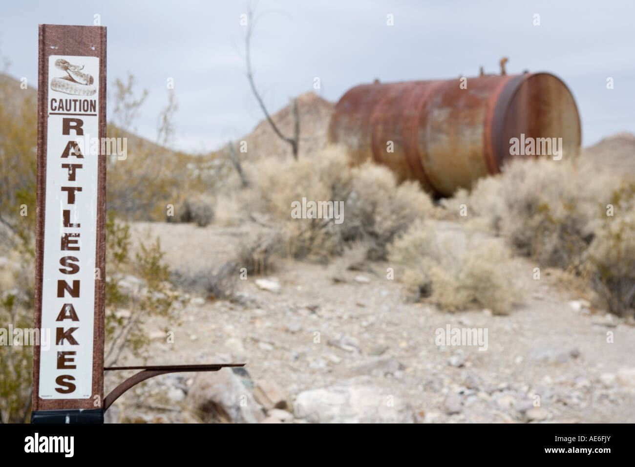 Caution rattlesnakes hi-res stock photography and images - Alamy