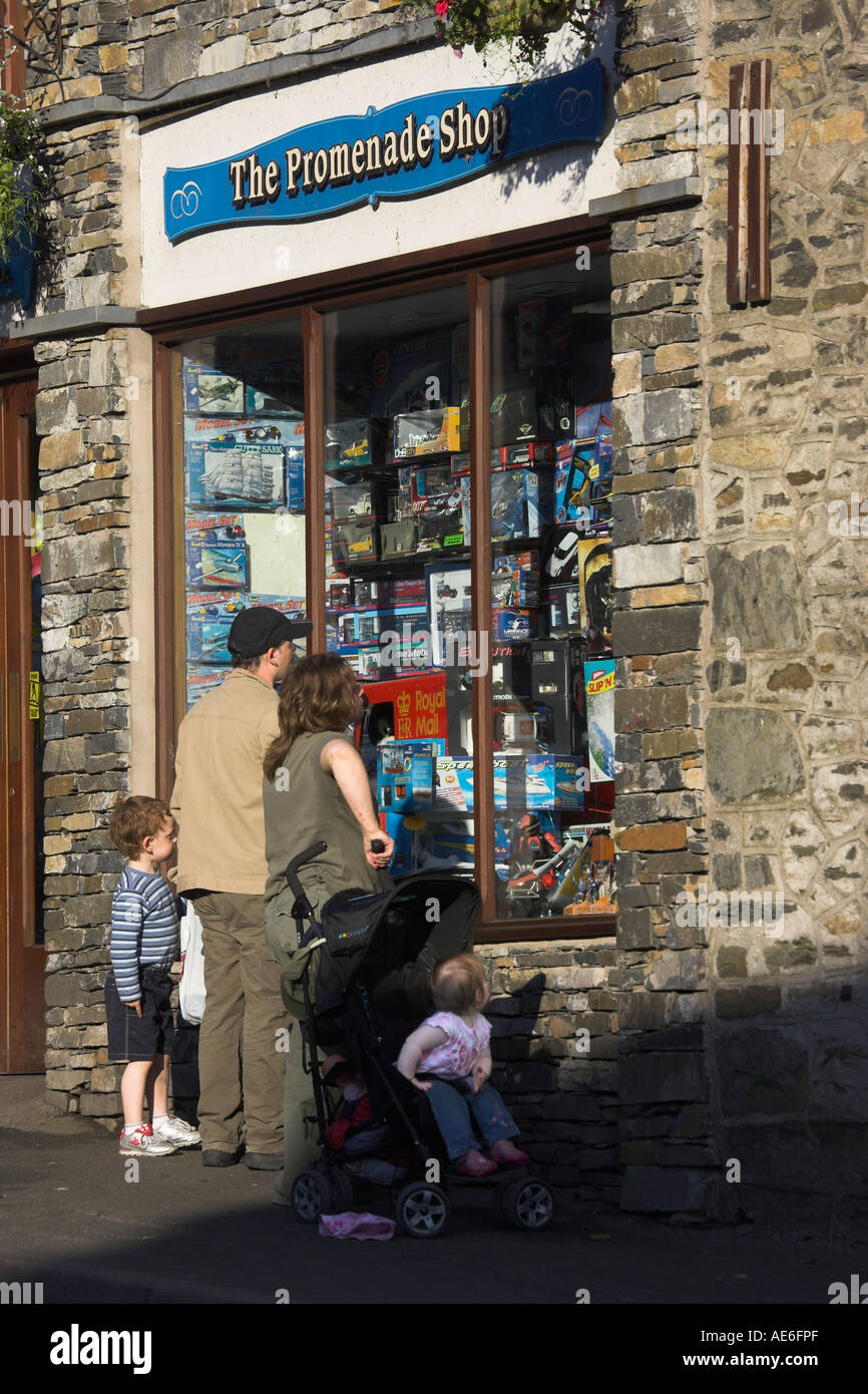 toy shop window bowness on windermere Stock Photo - Alamy