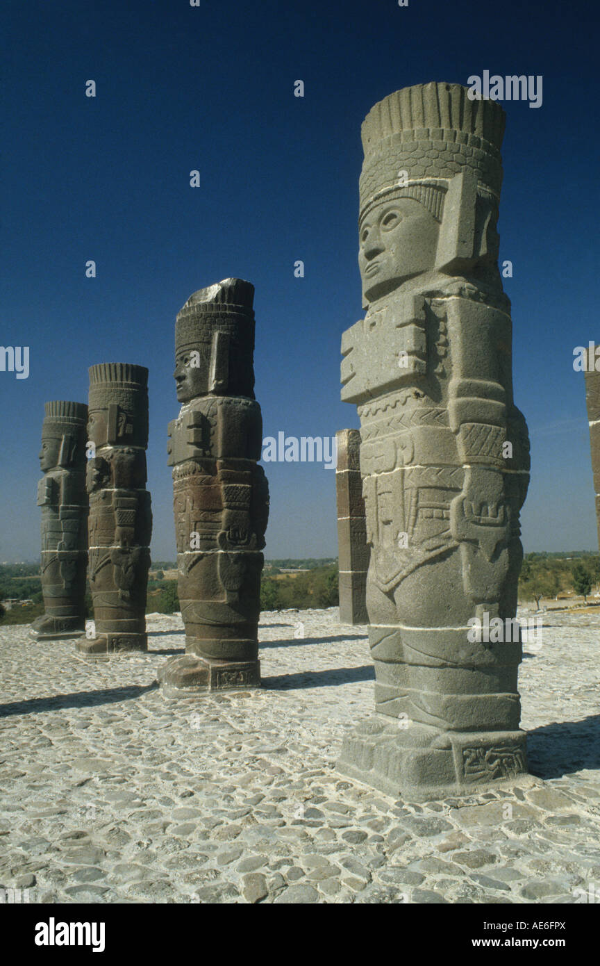 Atlante tula mexico hi-res stock photography and images - Alamy