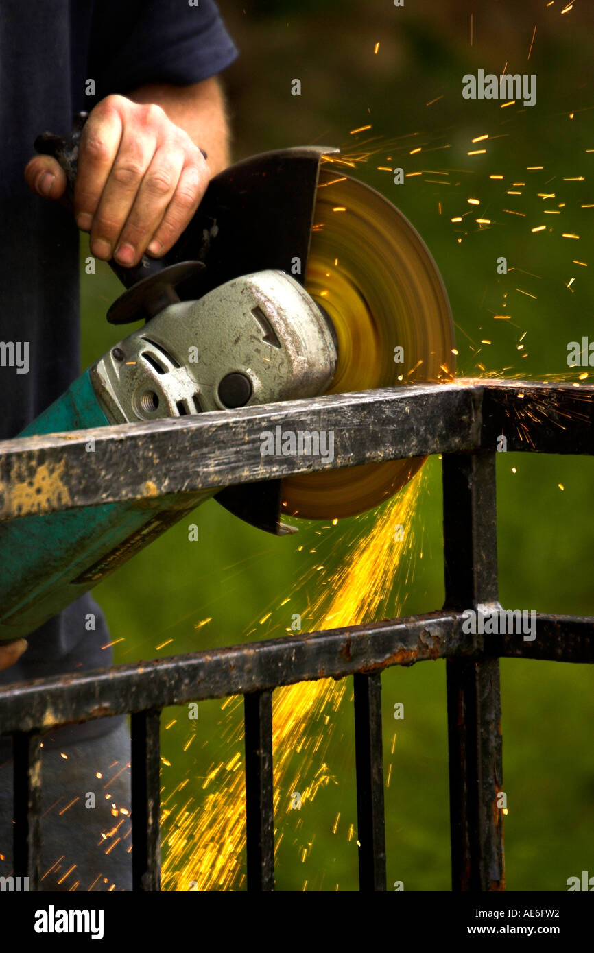 blacksmith wrought iron work Stock Photo - Alamy