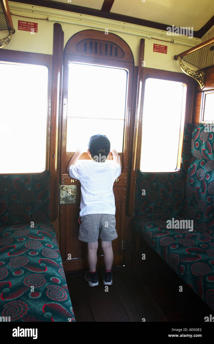 Train carriage window hi-res stock photography and images - Alamy