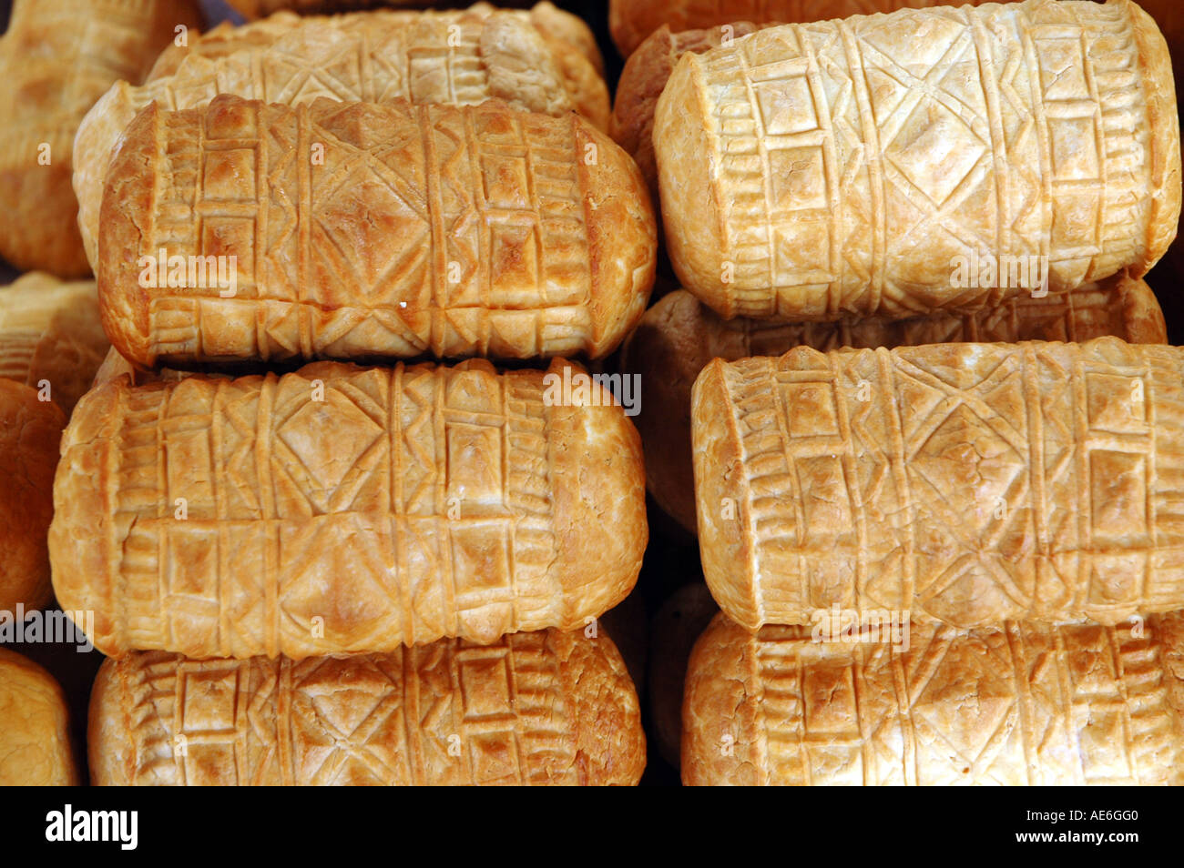 Polish cheese speciality called oscypek Stock Photo - Alamy