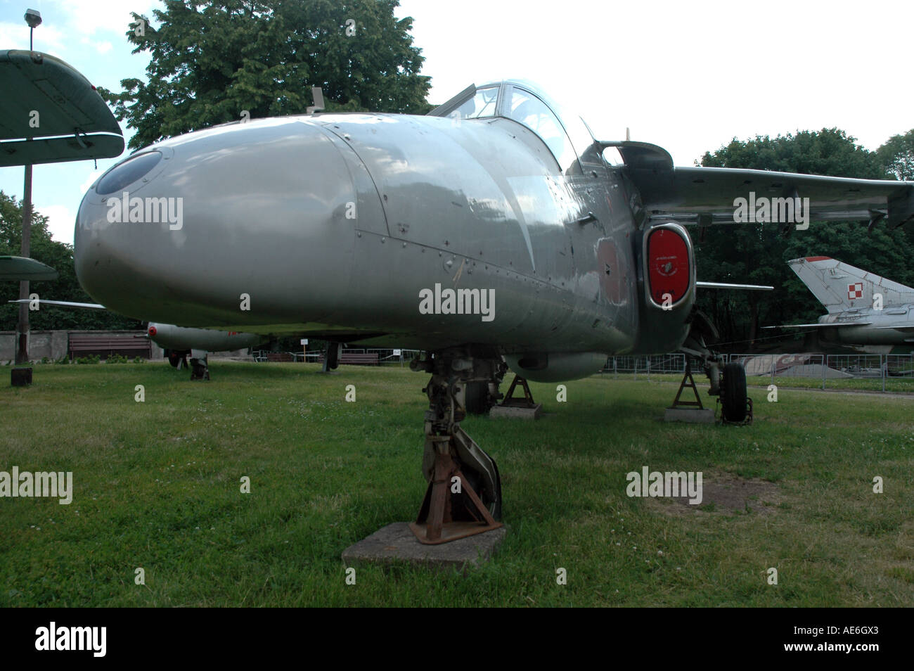 polish plane I-22 IRYDA Stock Photo - Alamy