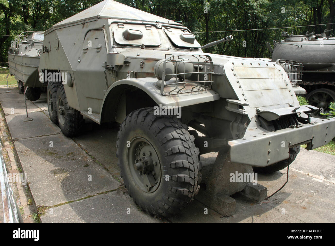 Russian armoured personnel carrier BTR-152 Stock Photo - Alamy