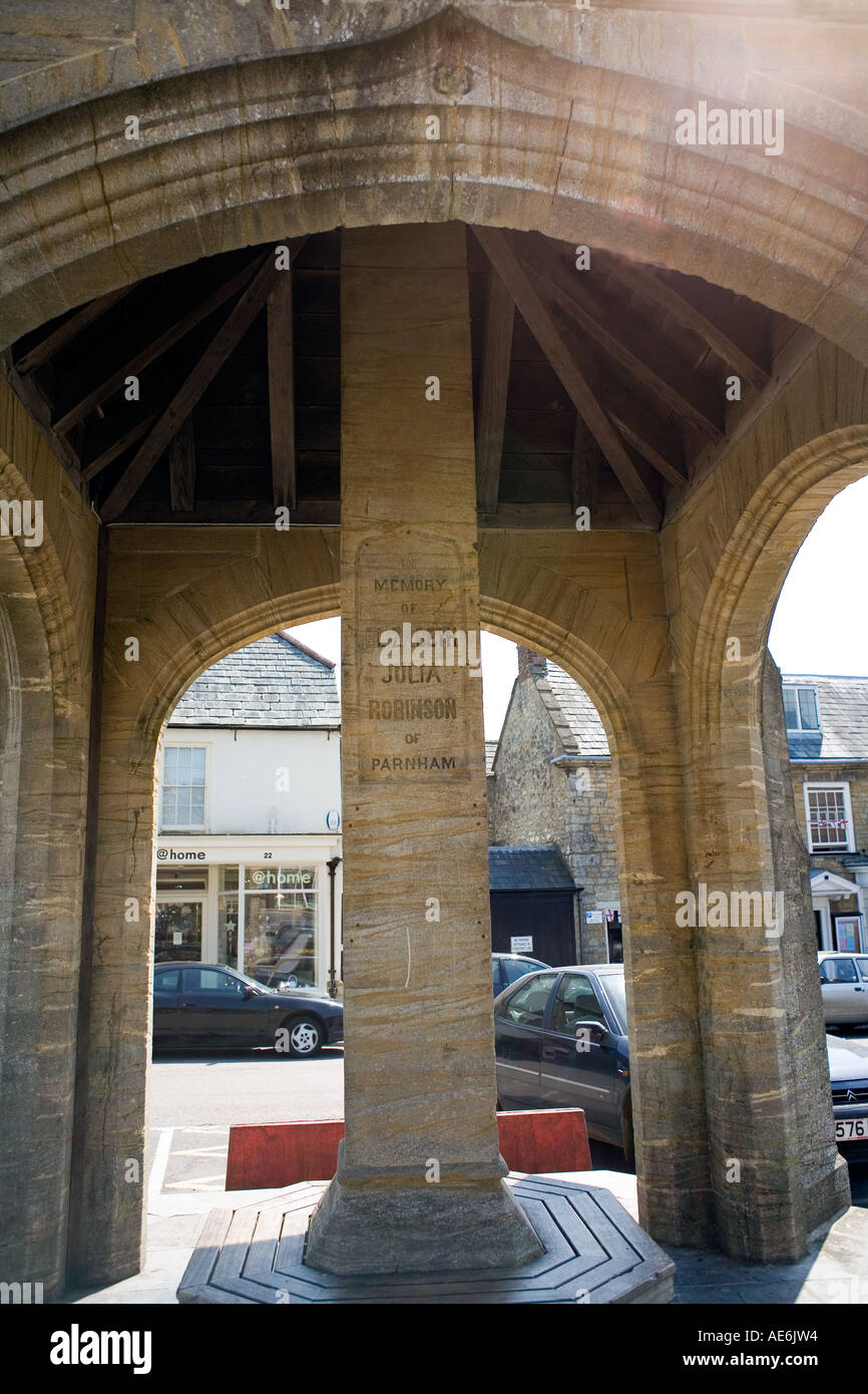 The Square, Beaminster, Dorset Stock Photo - Alamy