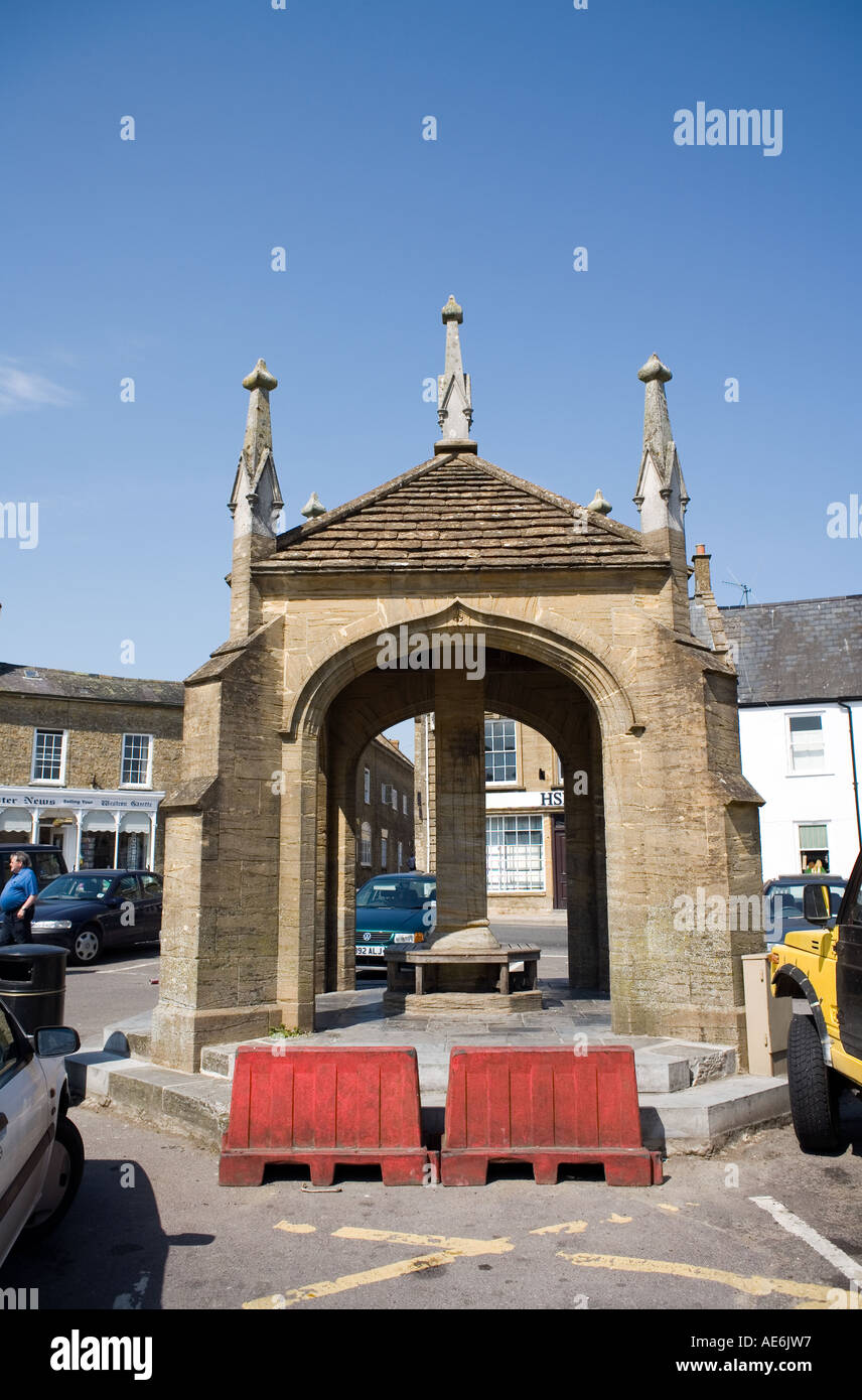 The Square, Beaminster, Dorset Stock Photo - Alamy