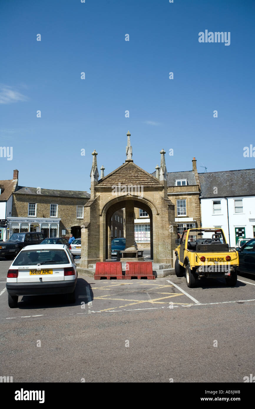 The Square, Beaminster, Dorset Stock Photo - Alamy