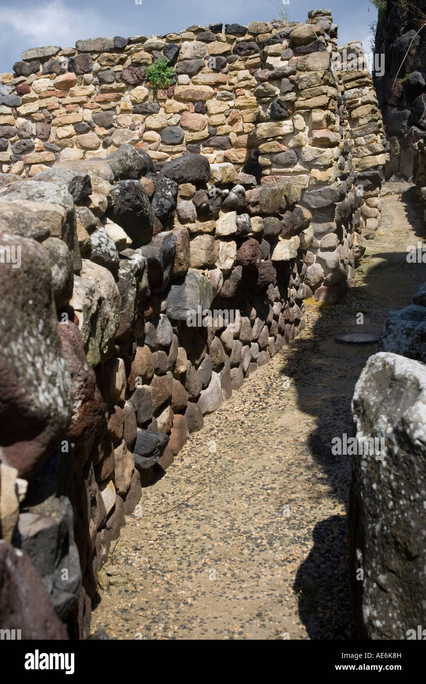 Nuraghe Su Nuraxi Sardinia Italy Stock Photo - Alamy