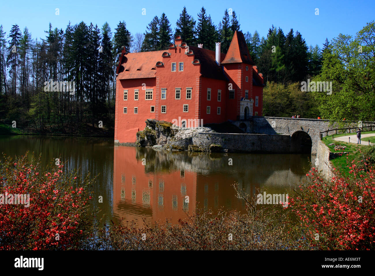 red water castle Cervena Lhota Czech Republic Bohemia Europe. Photo by ...