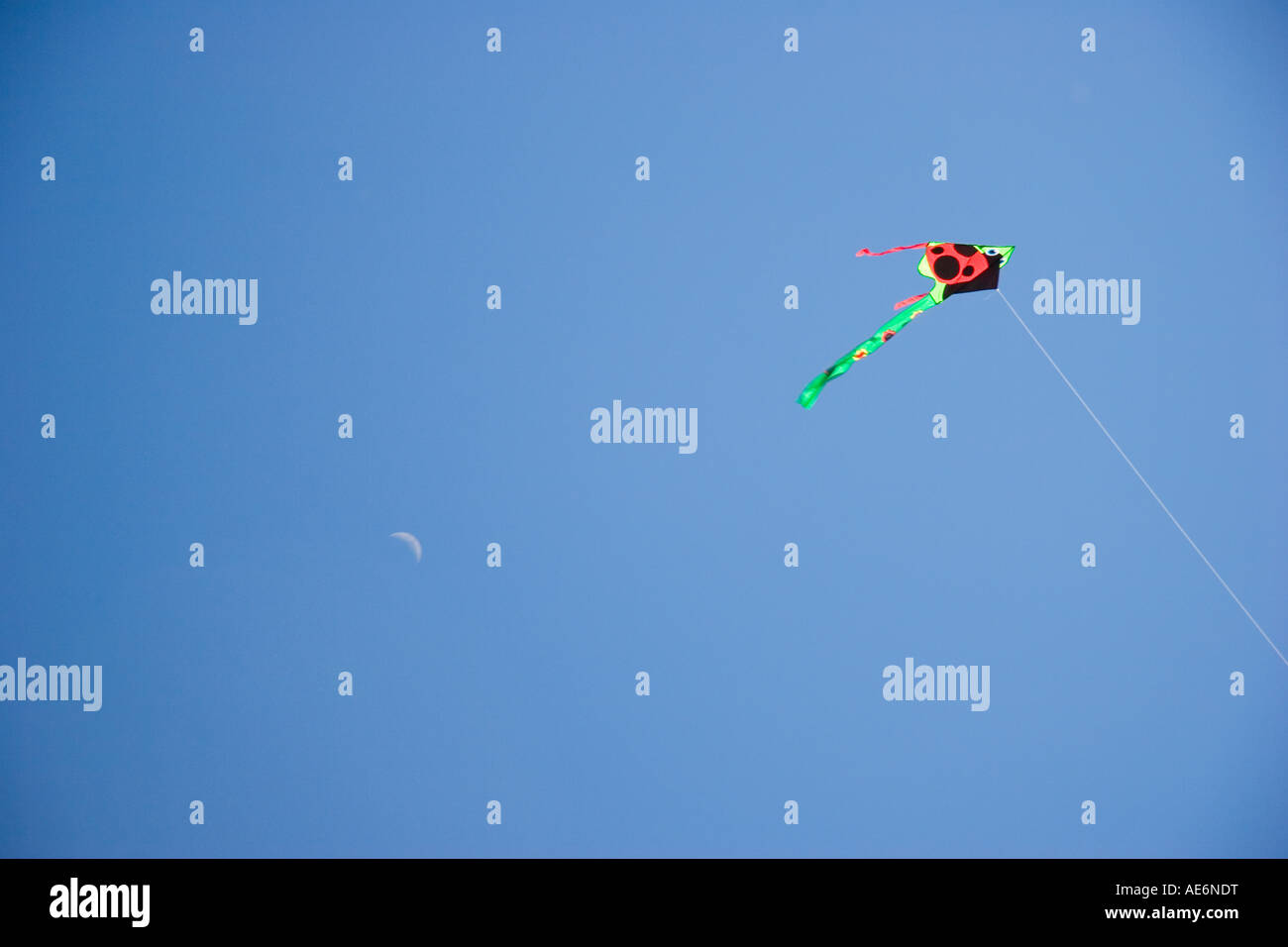 Moon kite hi-res stock photography and images - Alamy