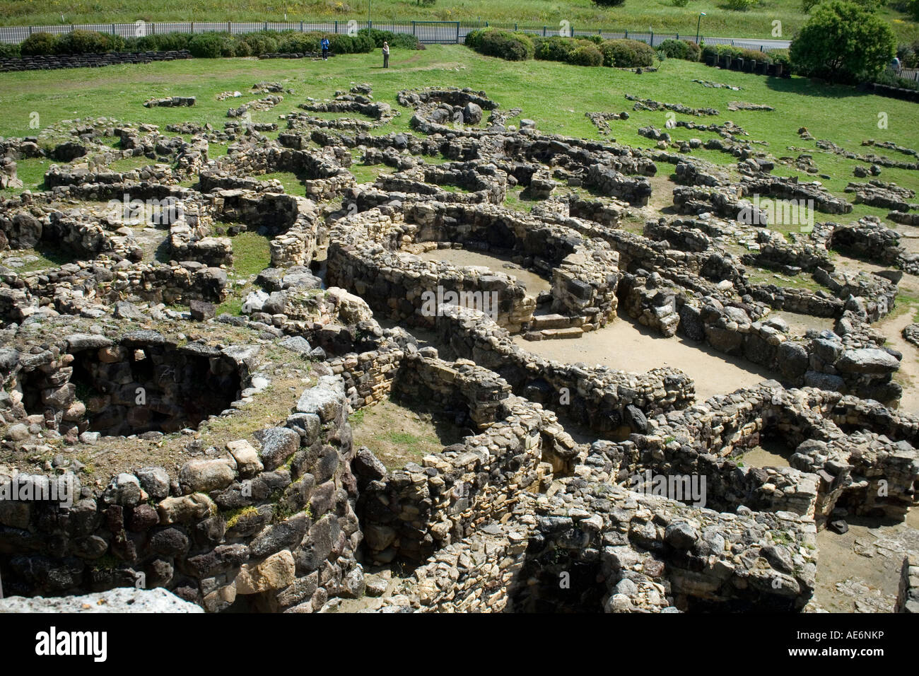 Nuraghe Su Nuraxi Sardinia Italy Stock Photo - Alamy