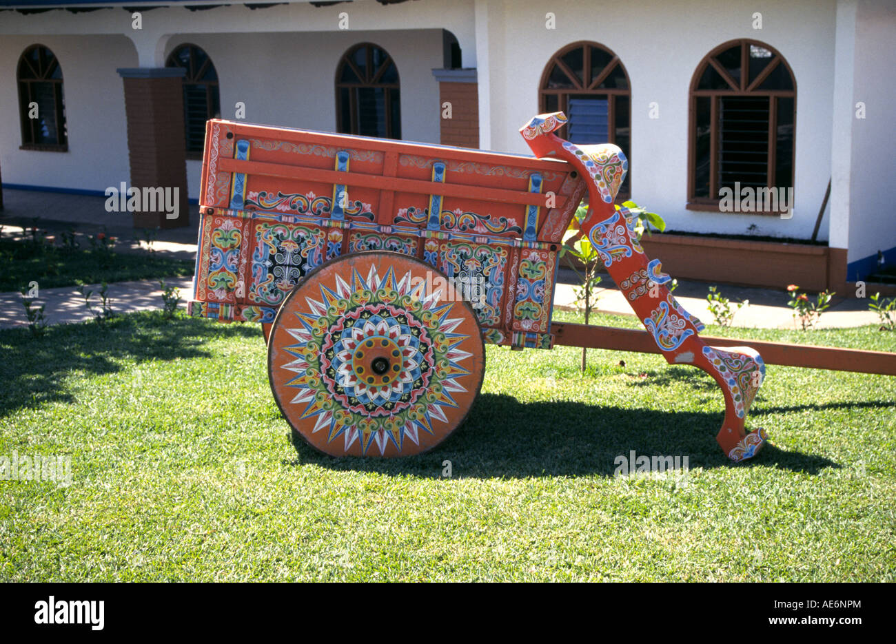 Traditional costa rica oxcart hi-res stock photography and images - Alamy