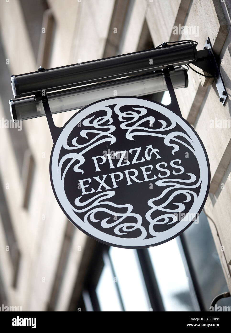 A Pizza Express sign in central London United Kingdom Stock Photo - Alamy