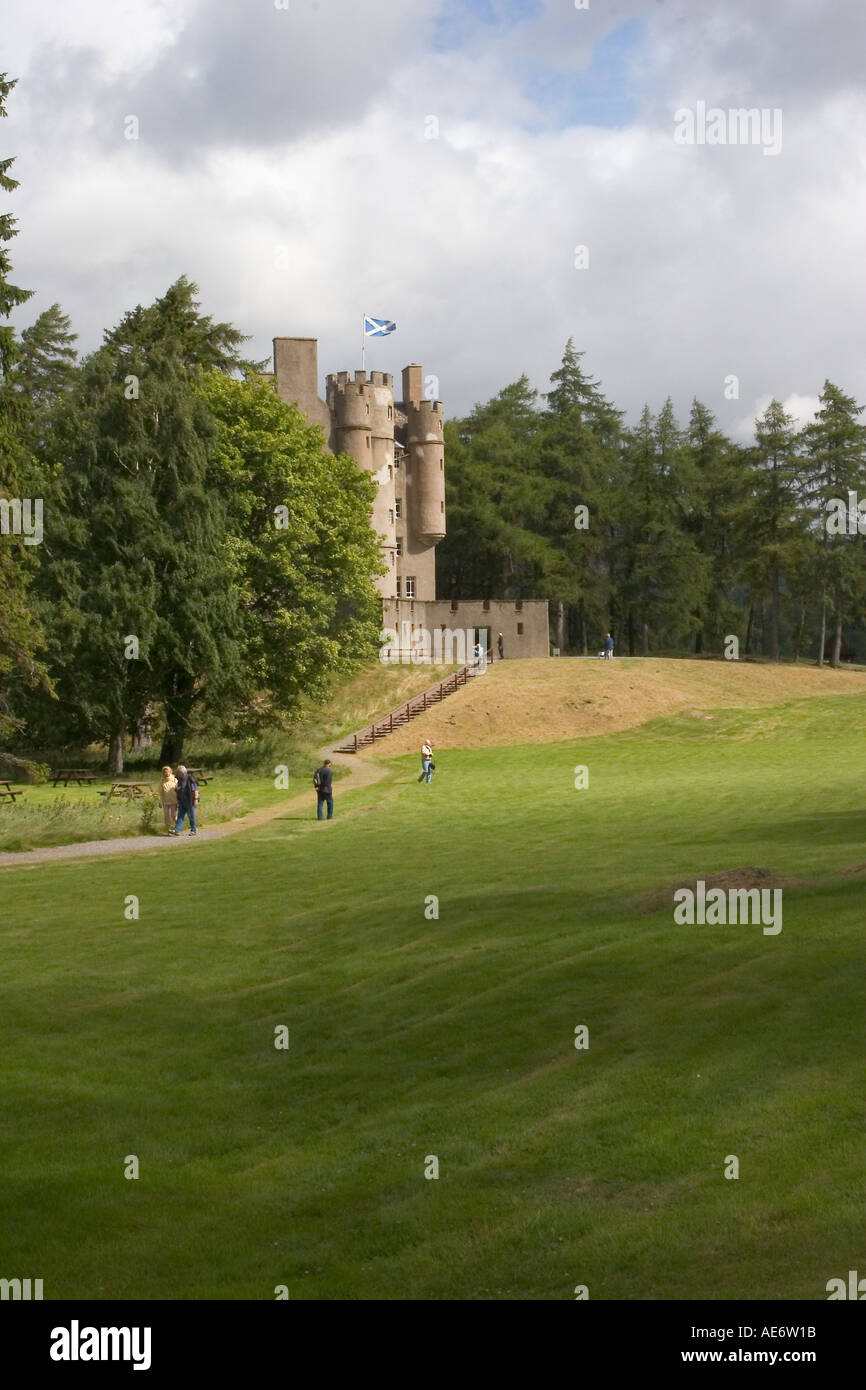 The strategic landmark Braemar Castle, Aberdeenshire, Scotland, UK ...