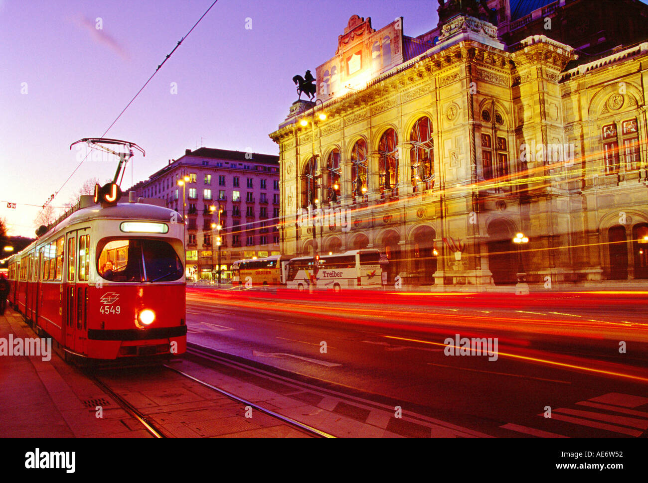 Staatsoper State Opera At Opernring High Resolution Stock Photography ...