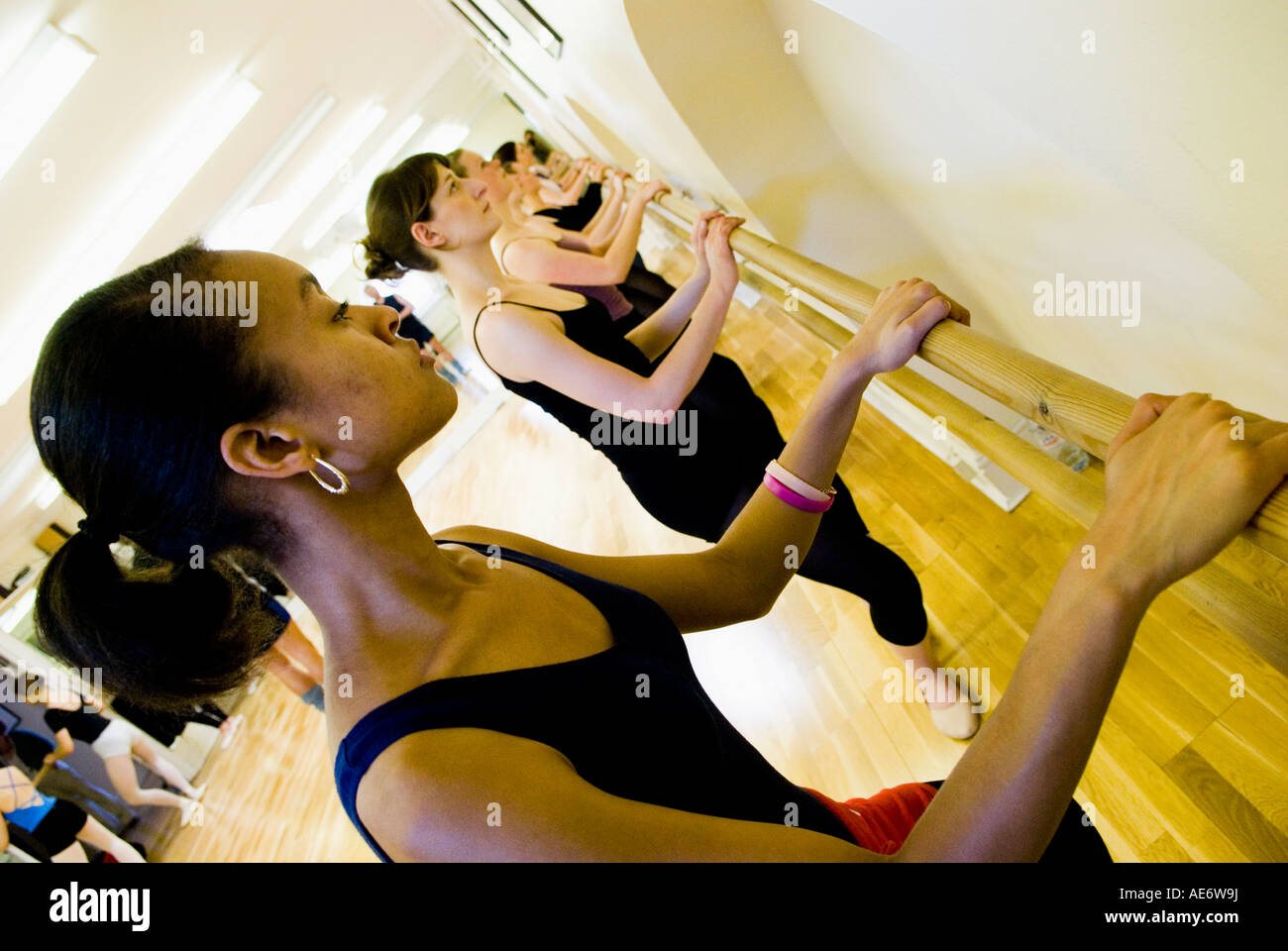 A Russian Ballet school in Clapham London 10 June 2006 Stock Photo - Alamy