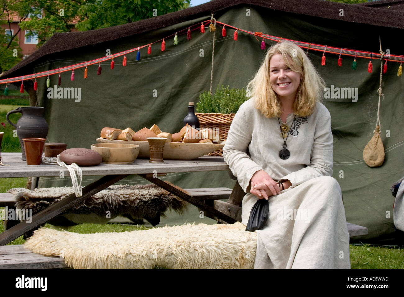 Iron age man woman hi-res stock photography and images - Alamy