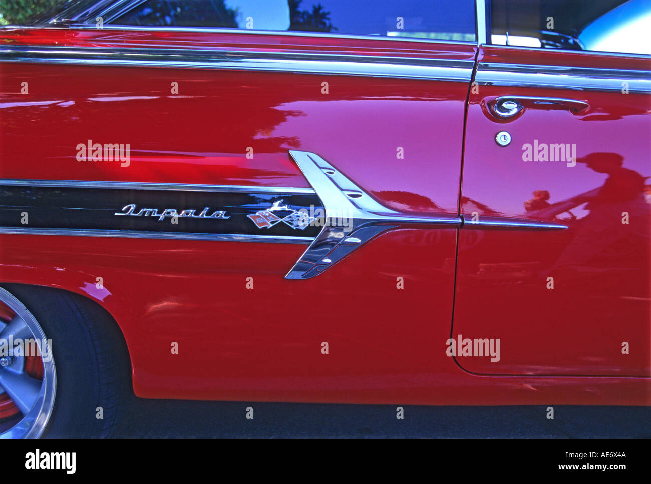 "^1960 Chevrolet Impala 2 door Coupe, ^badge, California Stock Photo ...