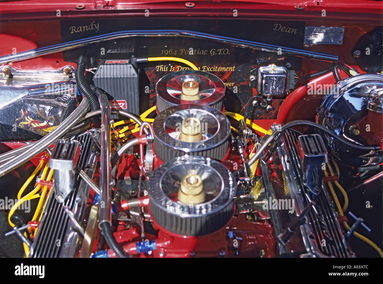 "^1964 "^Pontiac ^GTO" ^V8 engine, California Stock Photo - Alamy