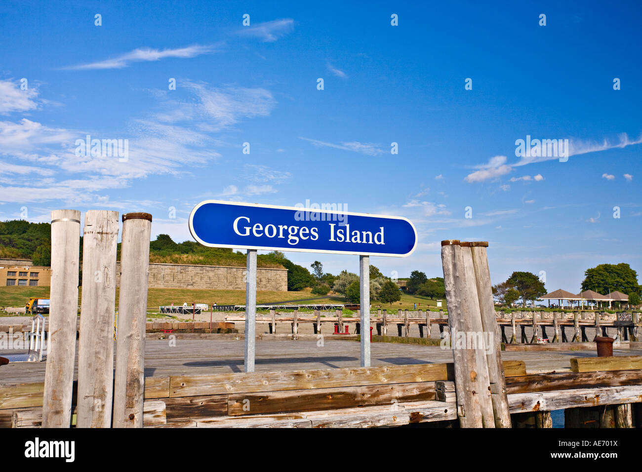 Georges Island, Massachusetts, USA Stock Photo - Alamy