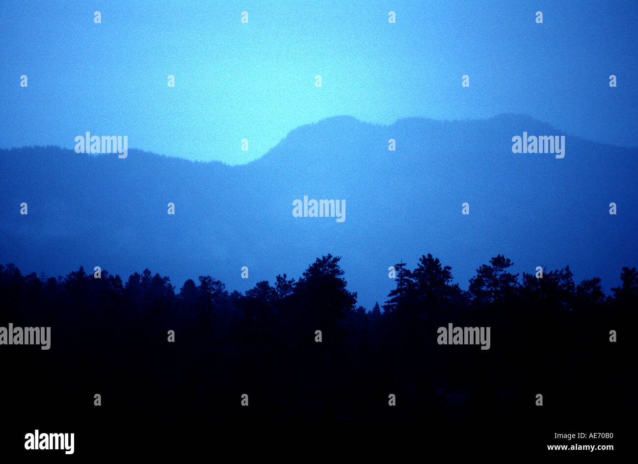 Layers of sky and earth Stock Photo - Alamy