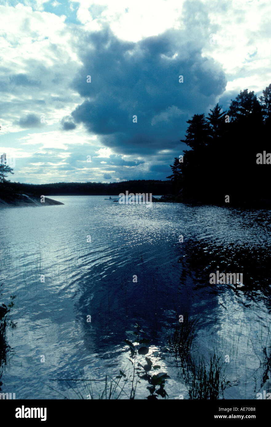 Canadian lake in Quetico Provincial Park Ontario Stock Photo - Alamy