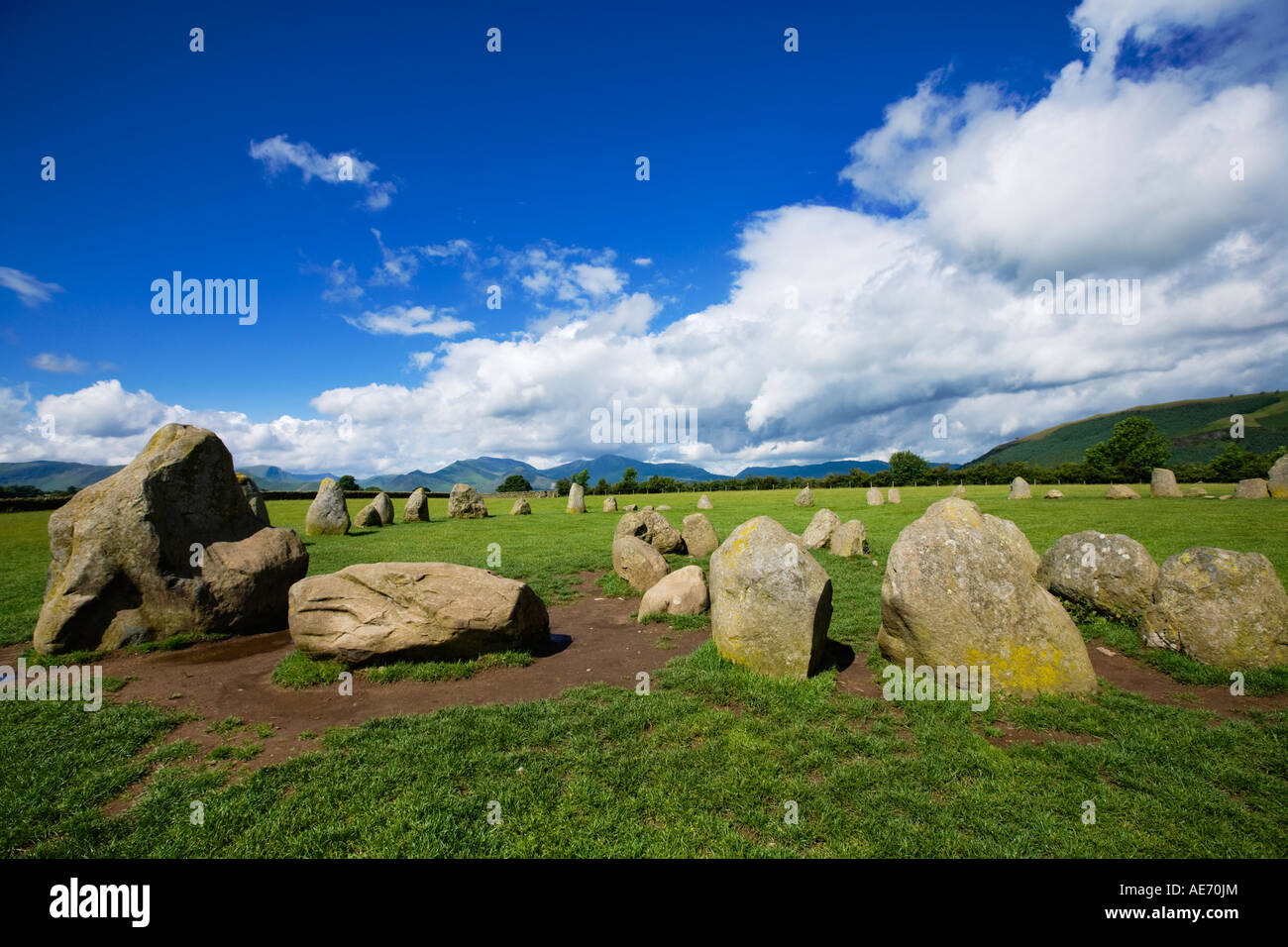 Castlerigg Stone Circle, Ancient Stone Monument And Archeologically ...