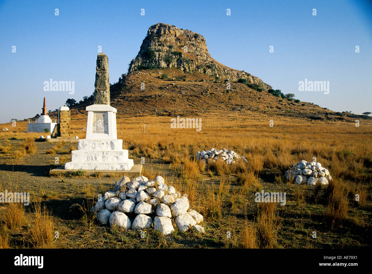 Isandlwana battlefield in 1879 Anglo Zulu War in Kwa Zulu Natal, South ...
