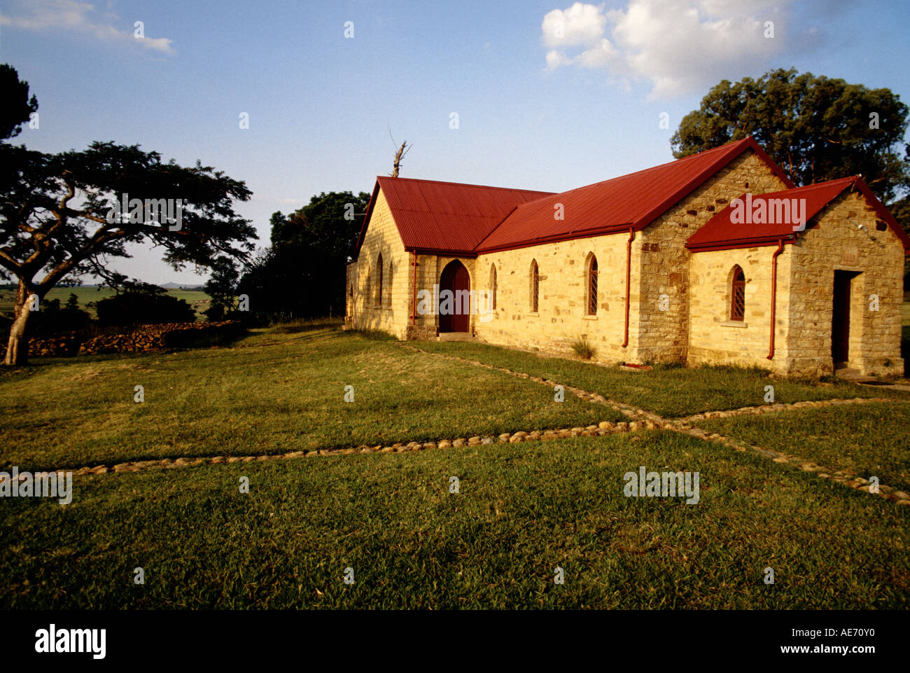 Rorkes Drift, site of Anglo Zulu War battle in 1879 near Isandlwana in ...