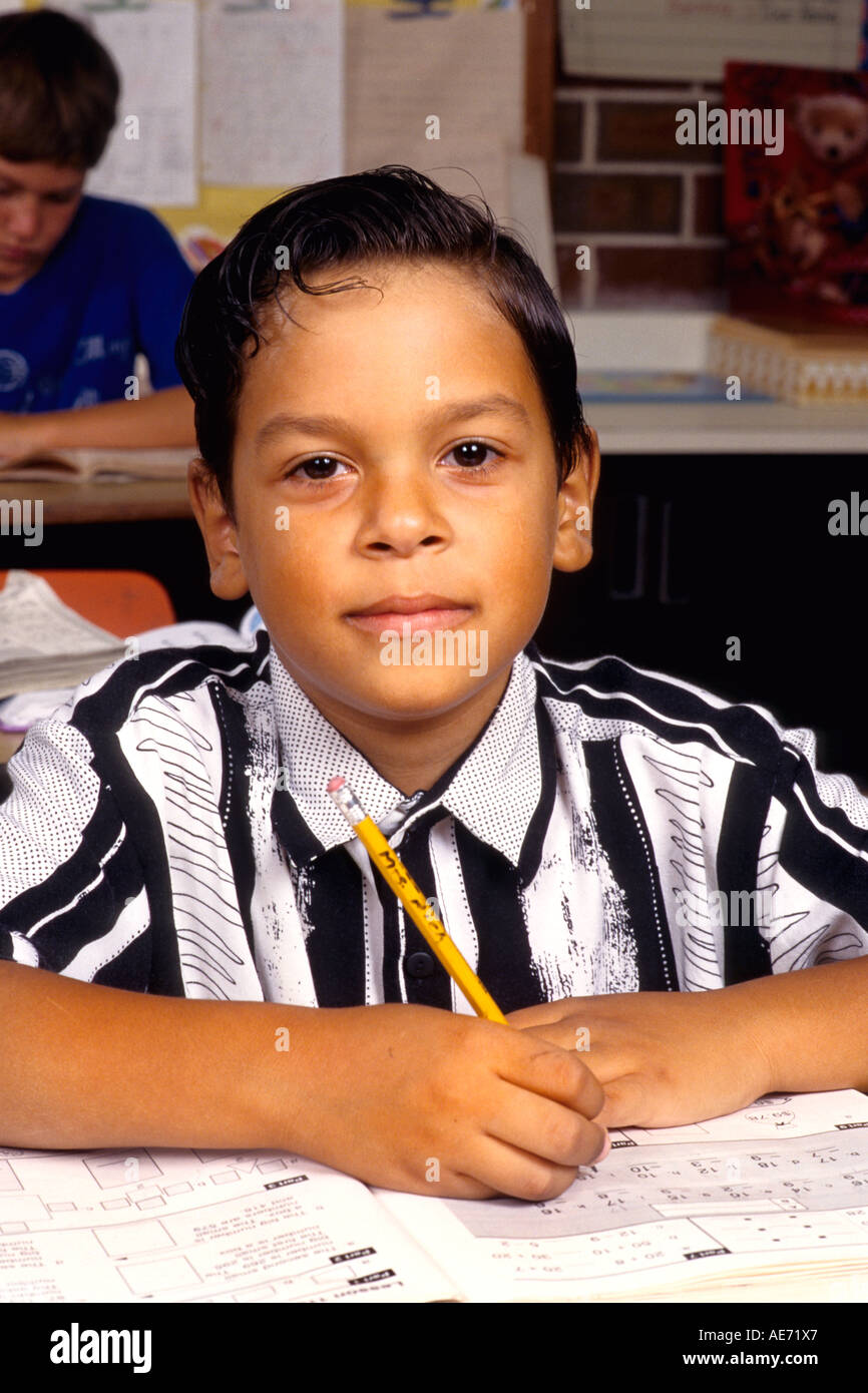 Middle school age students working hi-res stock photography and images ...