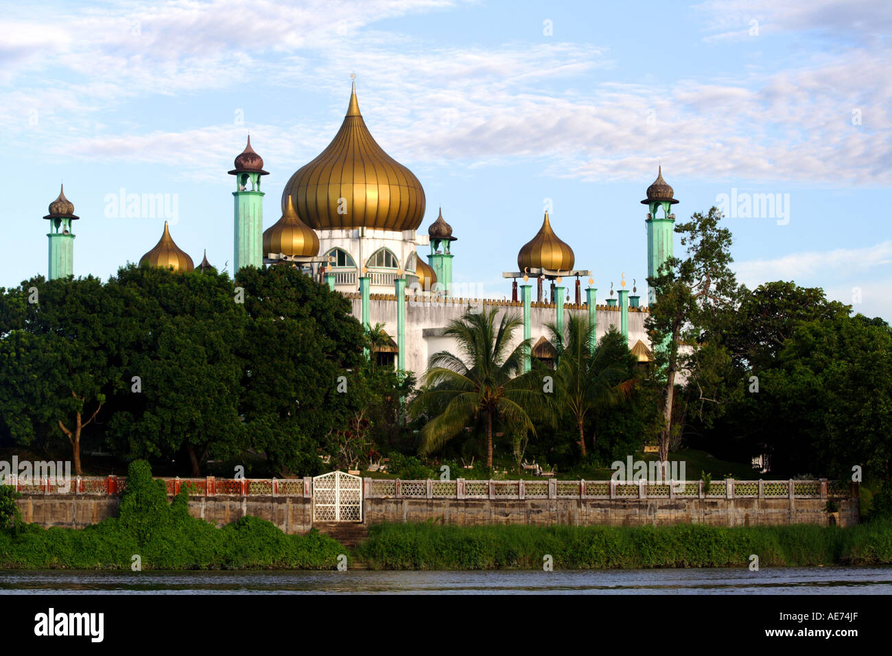 Sarawak State Mosque, the Main Mosque or the Kuching Mosque, Kuching ...