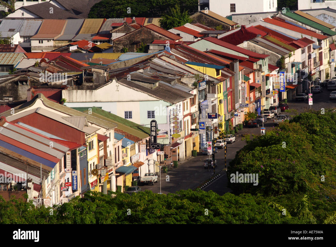 Malaysia sarawak kuching main bazaar hi-res stock photography and ...