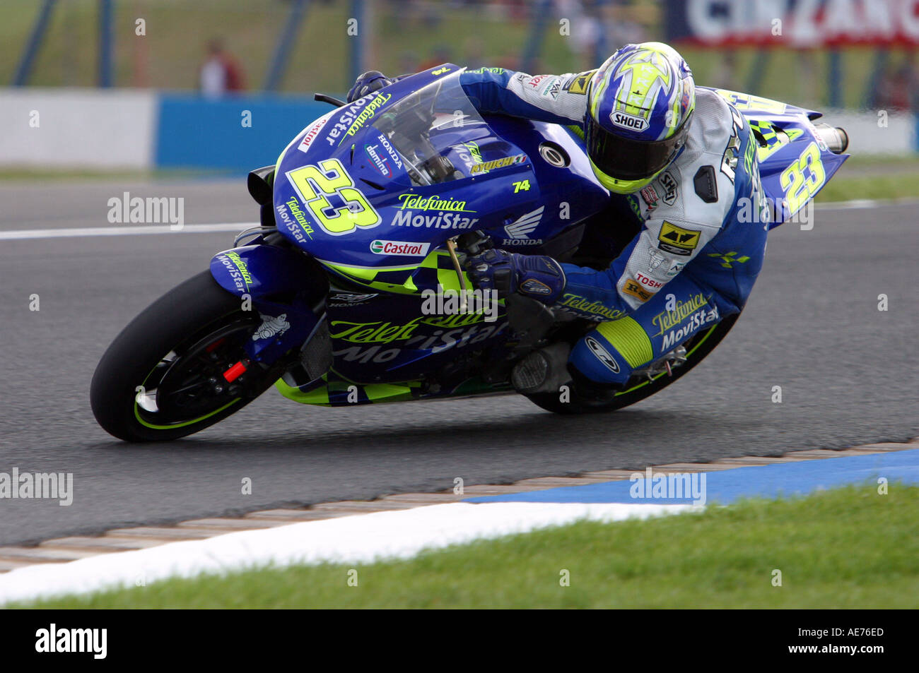 Ryuichi Kiyonari Telefonica Movistar Honda 2003 British Motogp ...
