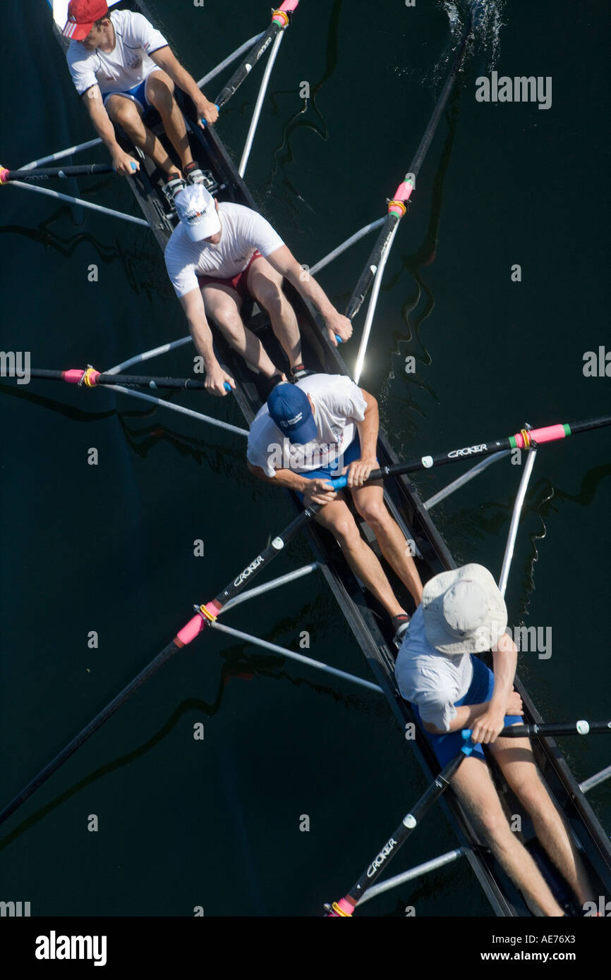 Rowing teamwork exercise coordination hi-res stock photography and ... Rowing teamwork exercise coordination hi-res stock photography and ...