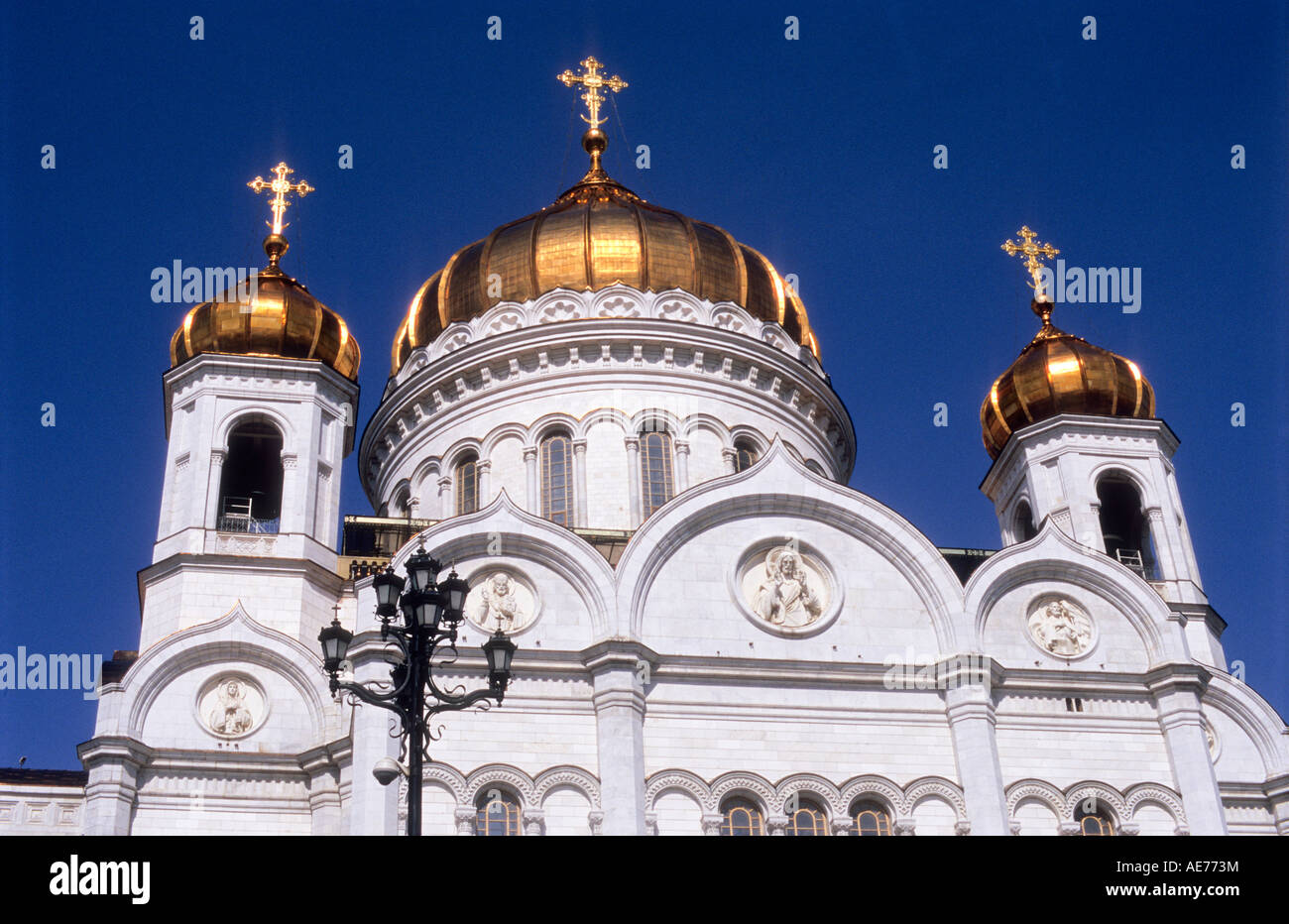 Cathedral of Christ the Saviour, Moscow, Russia Stock Photo - Alamy
