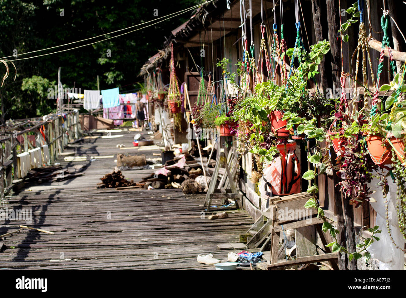 Iban Longhouses High Resolution Stock Photography and Images - Alamy