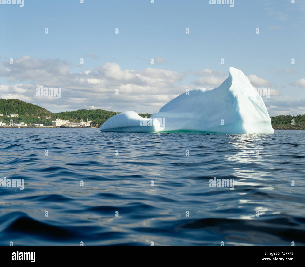 Iceberg, Trinity Bay, Newfoundland ,Canada, Eastern Canada Stock Photo ...