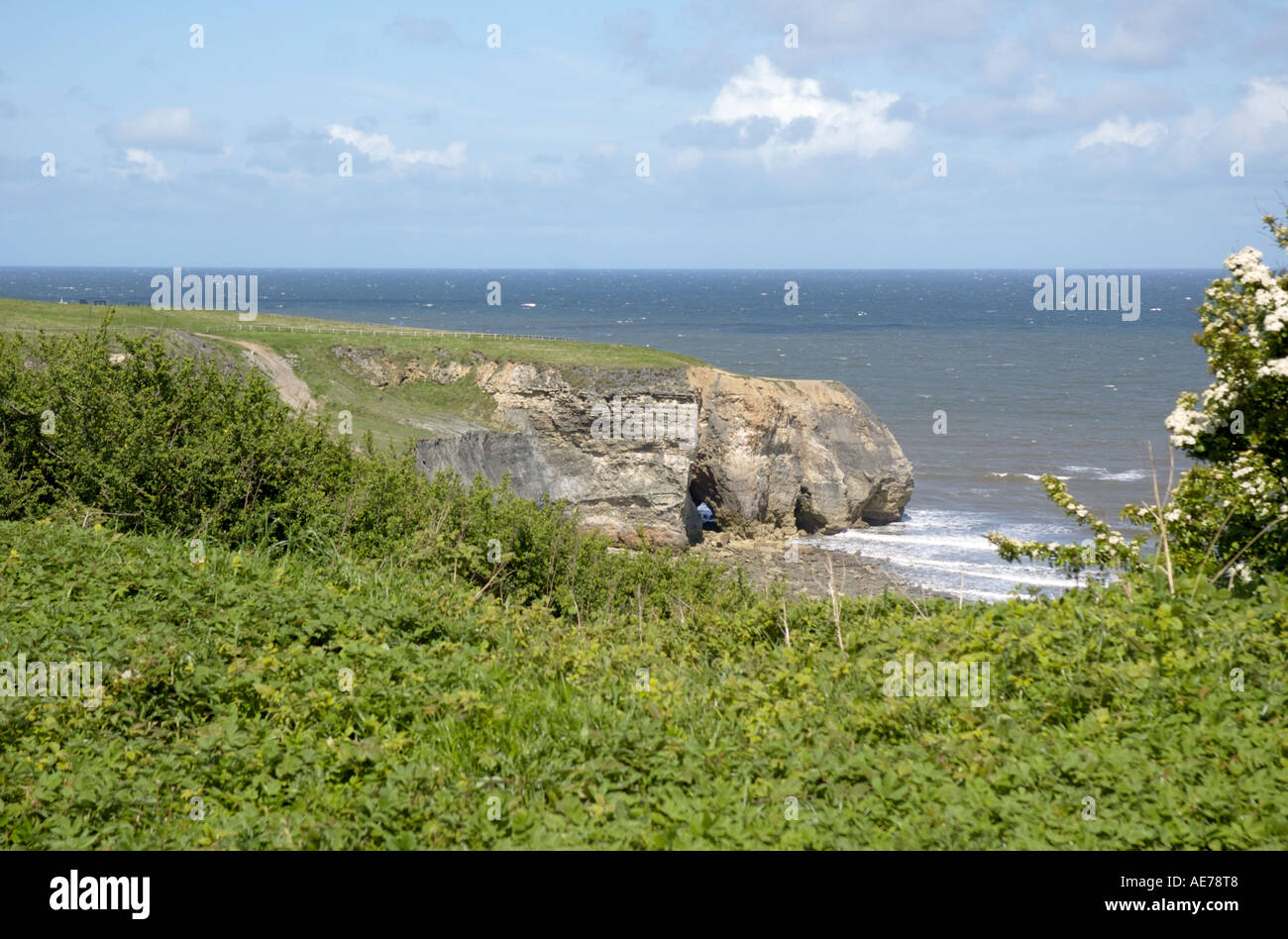 Blast Beach, Durham Heritage coast Stock Photo - Alamy