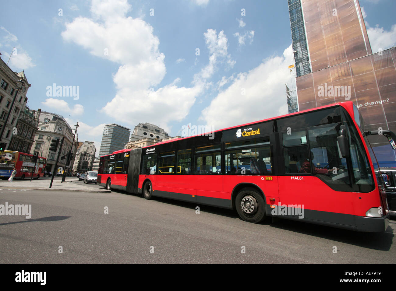 Bendy bus bendybus hi-res stock photography and images - Alamy
