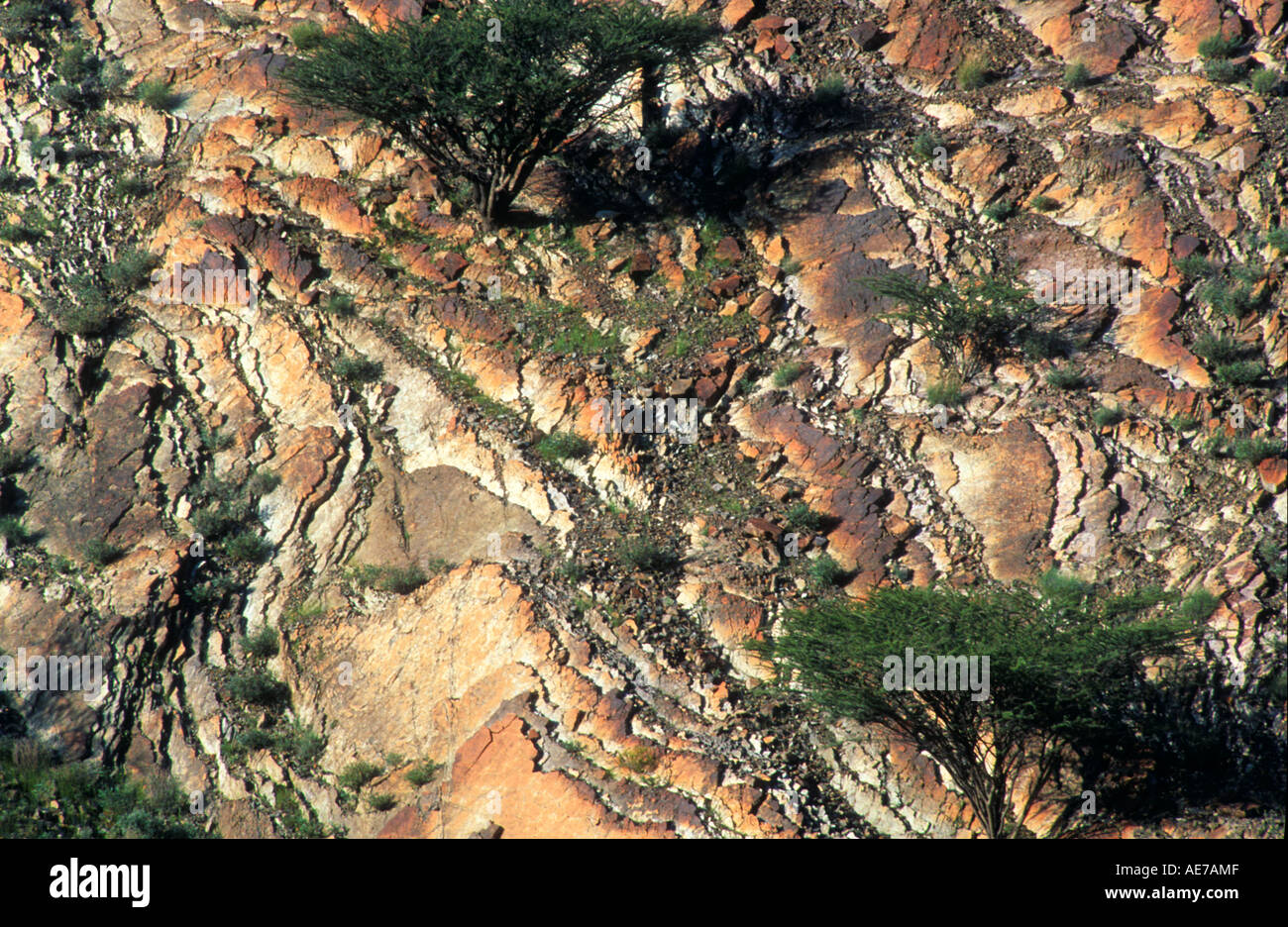 Deep Sea Shale Rock,Hajar Mountains,Oman Stock Photo - Alamy