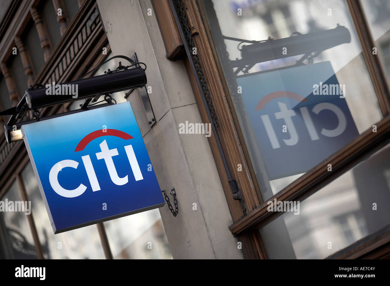 A Citi bank sign in central London United Kingdom Stock Photo - Alamy
